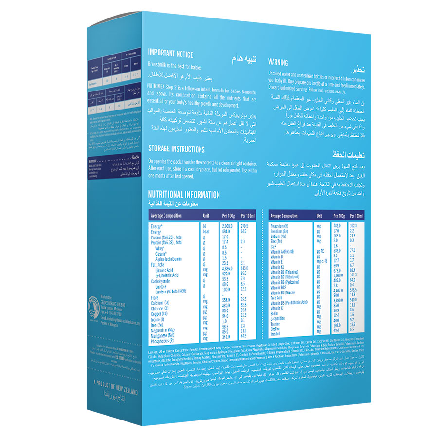 Dairy Products (Infant Milk Powder)